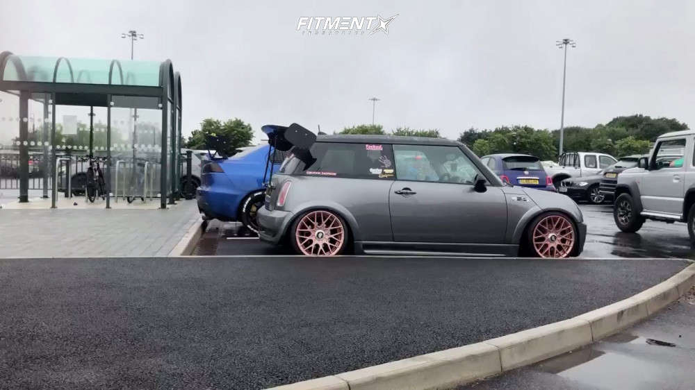 2004 Mini Cooper S with 17x8 Rotiform Rse and Nankang 195x40 on ...