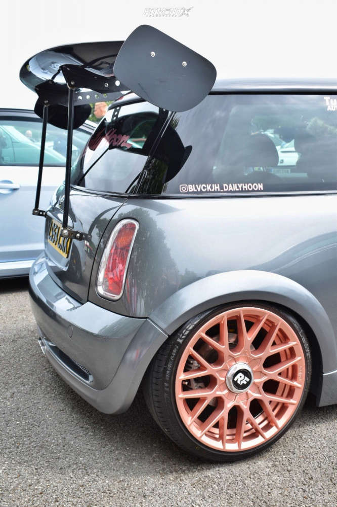 2004 Mini Cooper S with 17x8 Rotiform Rse and Nankang 195x40 on ...