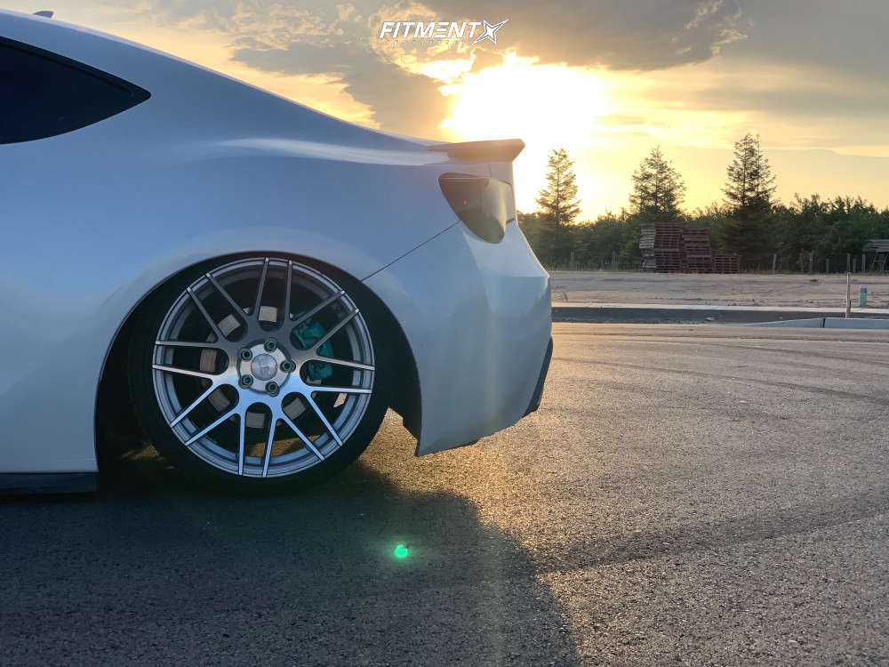2013 Scion FR-S Base with 18x8.5 MRR Gt7 and Briway 265x30 on Air ...