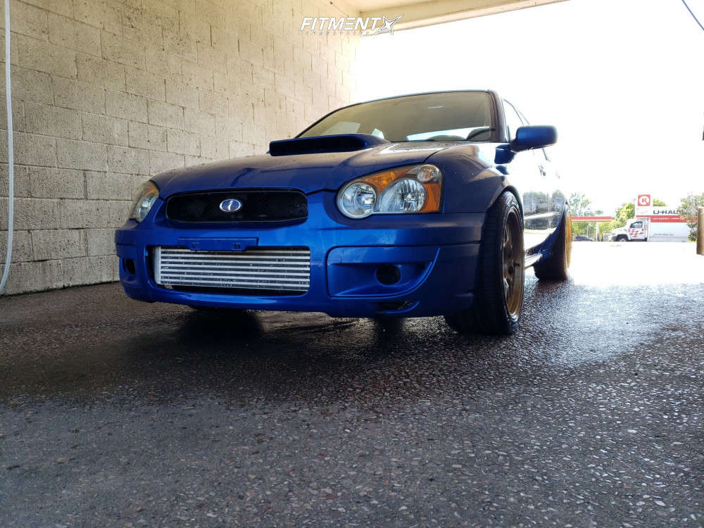 2004 Subaru WRX Base with 18x9.5 Rota Mxr and Kenda 255x45 on Coilovers ...