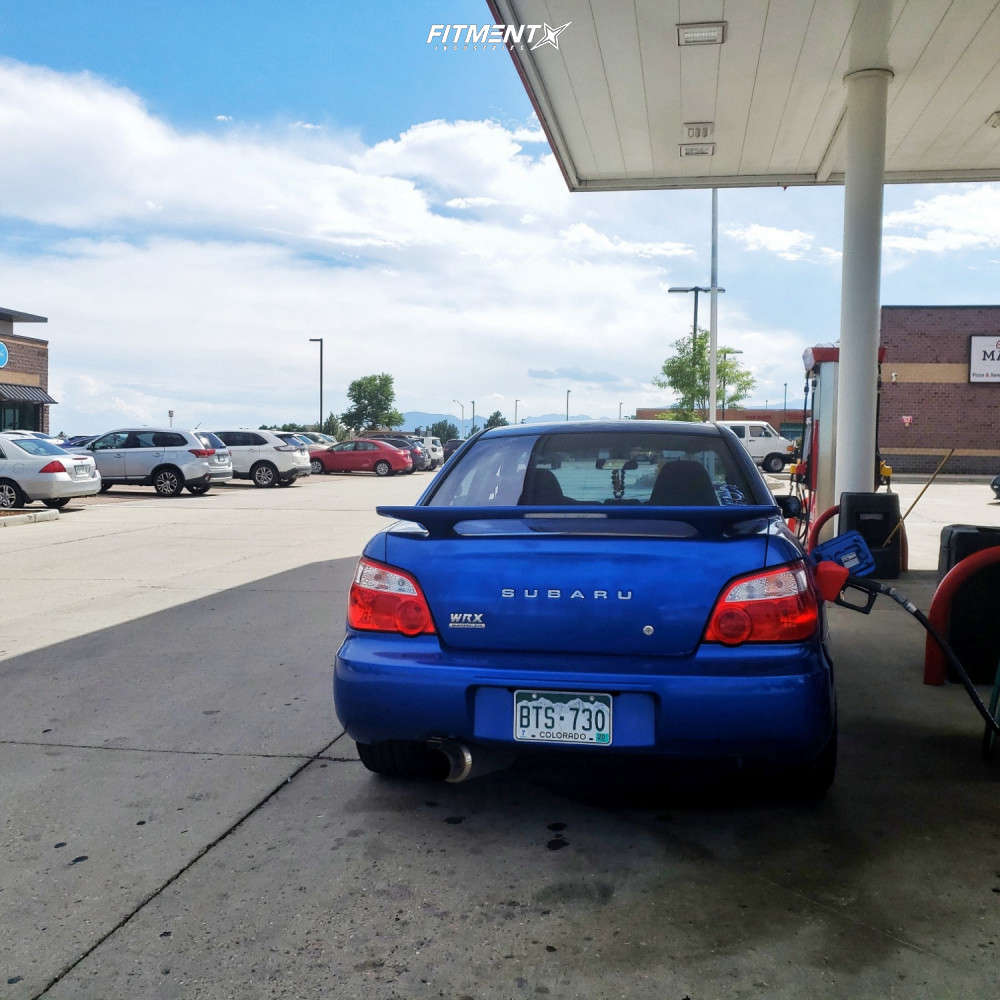 2004 Subaru WRX Base with 18x9.5 Rota Mxr and Kenda 255x45 on Coilovers ...