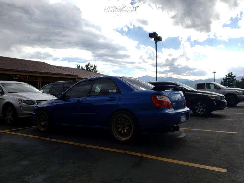 2004 Subaru WRX Base with 18x9.5 Rota Mxr and Kenda 255x45 on Coilovers ...