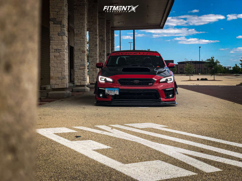 2017 Subaru WRX STI Base with 18x9.5 Rays Engineering 57cr and Michelin ...