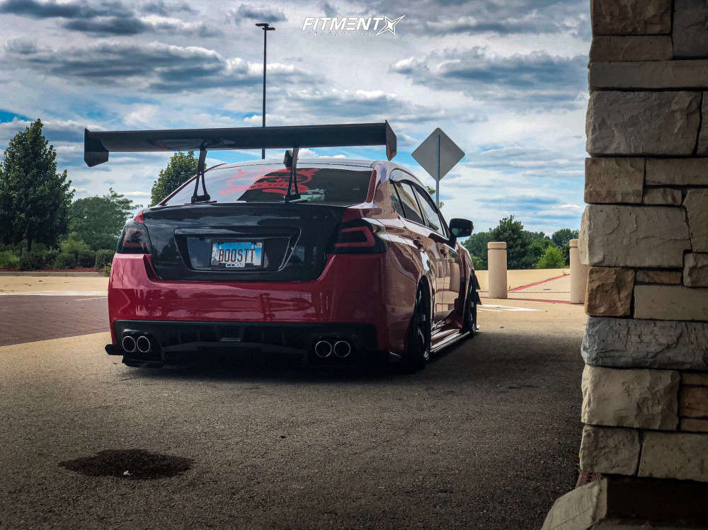 2017 Subaru WRX STI Base with 18x9.5 Rays Engineering 57cr and Michelin ...