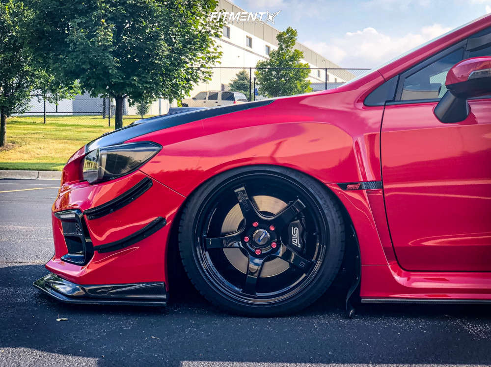2017 Subaru WRX STI Base with 18x9.5 Rays Engineering 57cr and Michelin ...