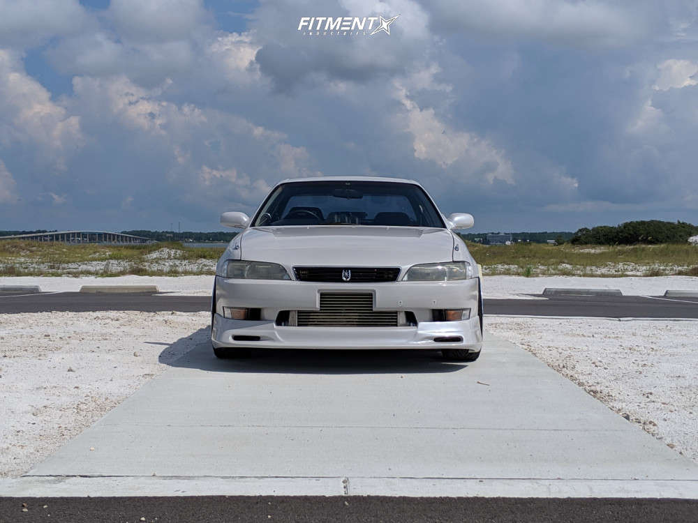 1993 Toyota Chaser Base with 19x9 Work Bersaglio and Federal 225x35 on ...