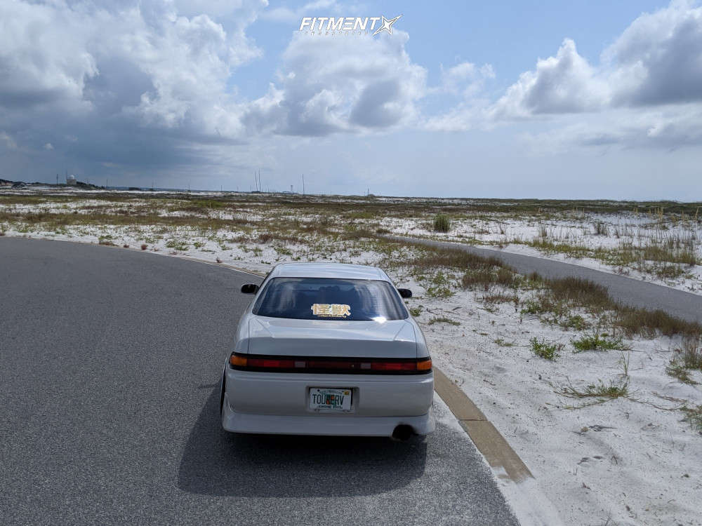 1993 Toyota Chaser Base with 19x9 Work Bersaglio and Federal 225x35 on ...