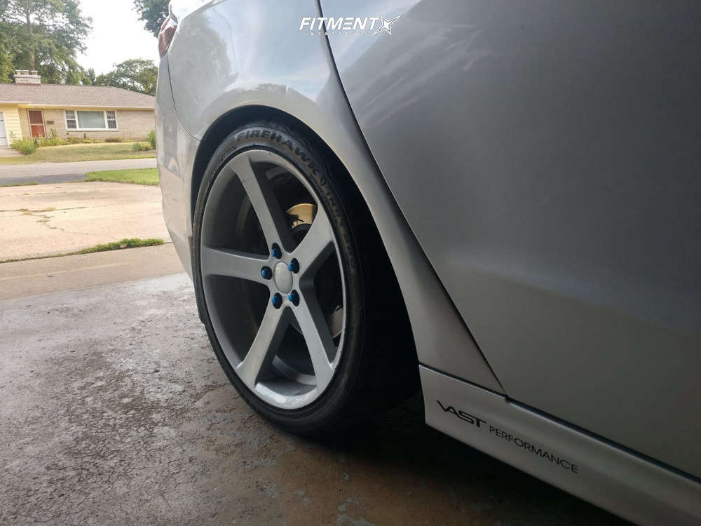 2016 Ford Fusion SE with 19x8.5 Fast Wheels KOSOKU and Firestone 255x35 ...