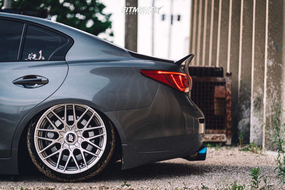 2014 INFINITI Q50 Hybrid Sport with 19x10 Rotiform Rse and Toyo Tires ...