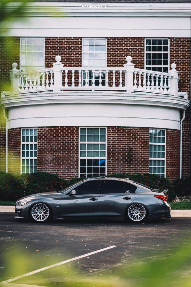 2014 INFINITI Q50 Hybrid Sport with 19x10 Rotiform Rse and Toyo Tires ...