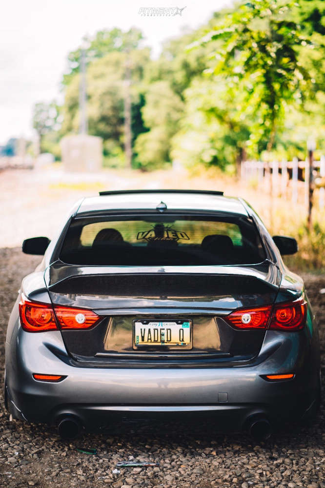 2014 INFINITI Q50 Hybrid Sport with 19x10 Rotiform Rse and Toyo Tires ...
