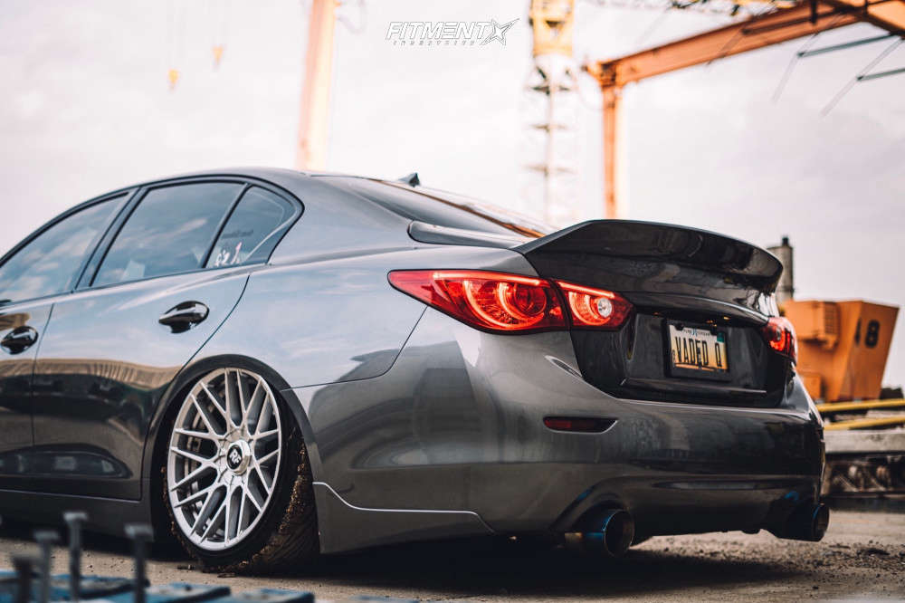 2014 INFINITI Q50 Hybrid Sport with 19x10 Rotiform Rse and Toyo Tires ...