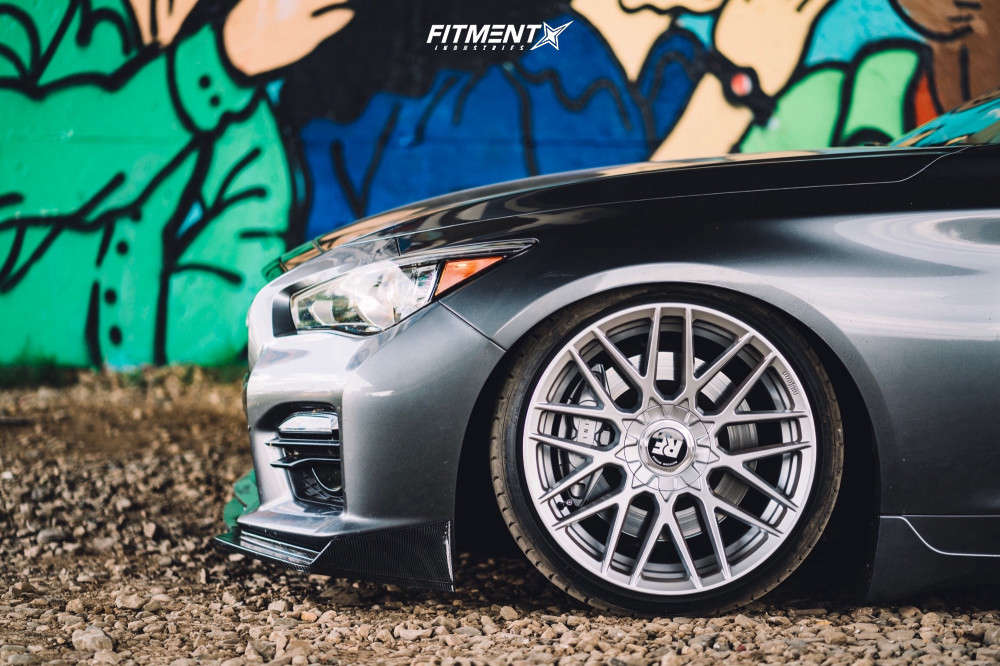 2014 INFINITI Q50 Hybrid Sport with 19x10 Rotiform Rse and Toyo Tires ...