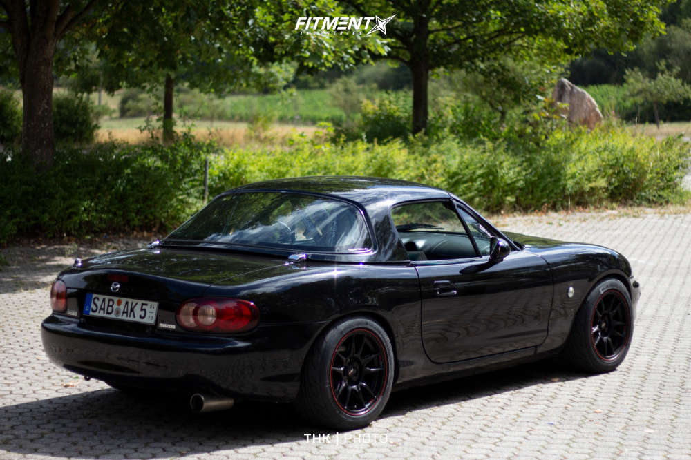 2000 Mazda Miata SE with 15x8 Motec Nitro and Nankang 205x50 on ...