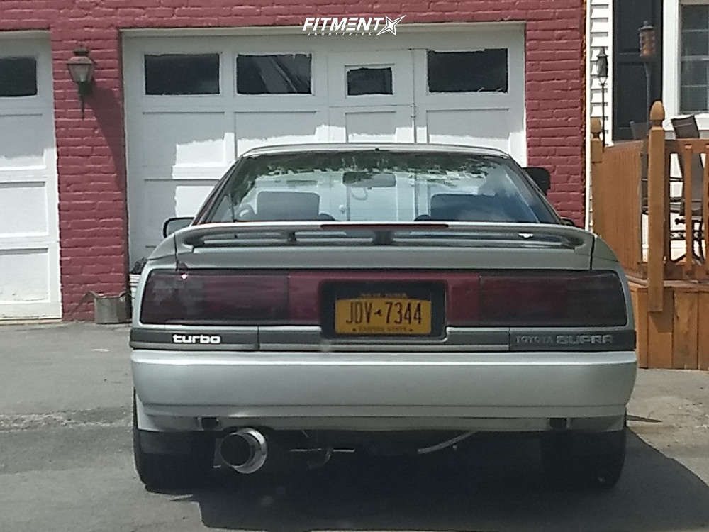 1989 Toyota Supra Turbo with 18x9.5 Aodhan DS02 and Nankang 255x35 on ...