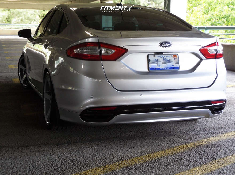 2016 Ford Fusion SE with 19x8.5 Fast Wheels KOSOKU and Firestone 255x35 ...