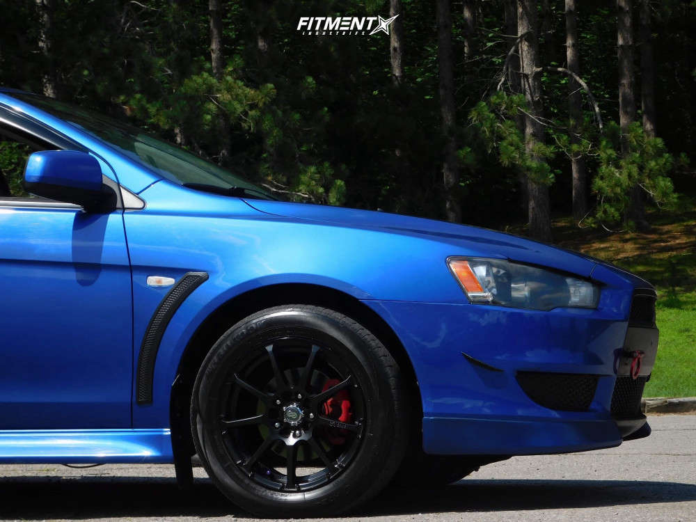 2011 Mitsubishi Lancer ES with 16x7 Enkei Edr9 and Hankook 205x60 on ...