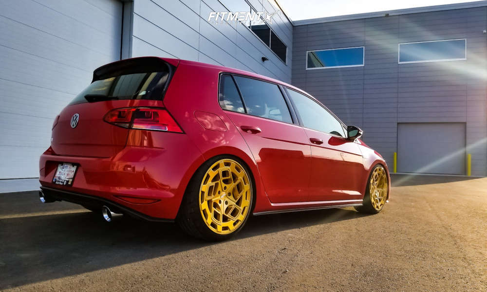 2015 Volkswagen GTI Autobahn with 19x8.5 Radi8 R8cm9 and Firestone ...