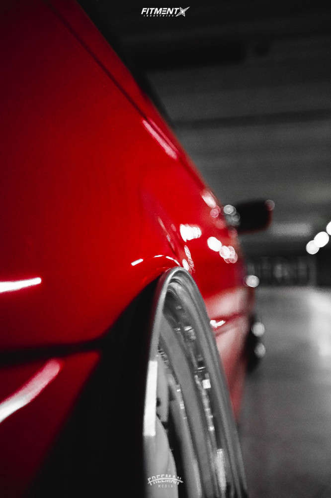 2000 BMW 330Ci Base with 18x10 RH ZW4 and Hankook 215x35 on Air ...