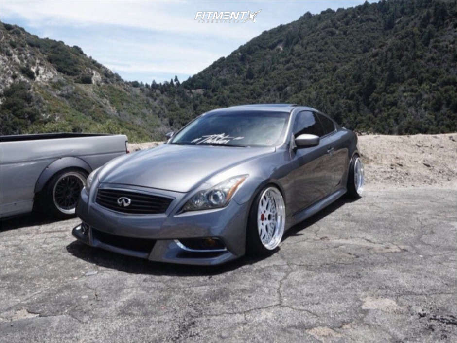 2011 INFINITI G37 IPL with 19x10 GMR Gs-5 and Federal 225x35 on Air ...