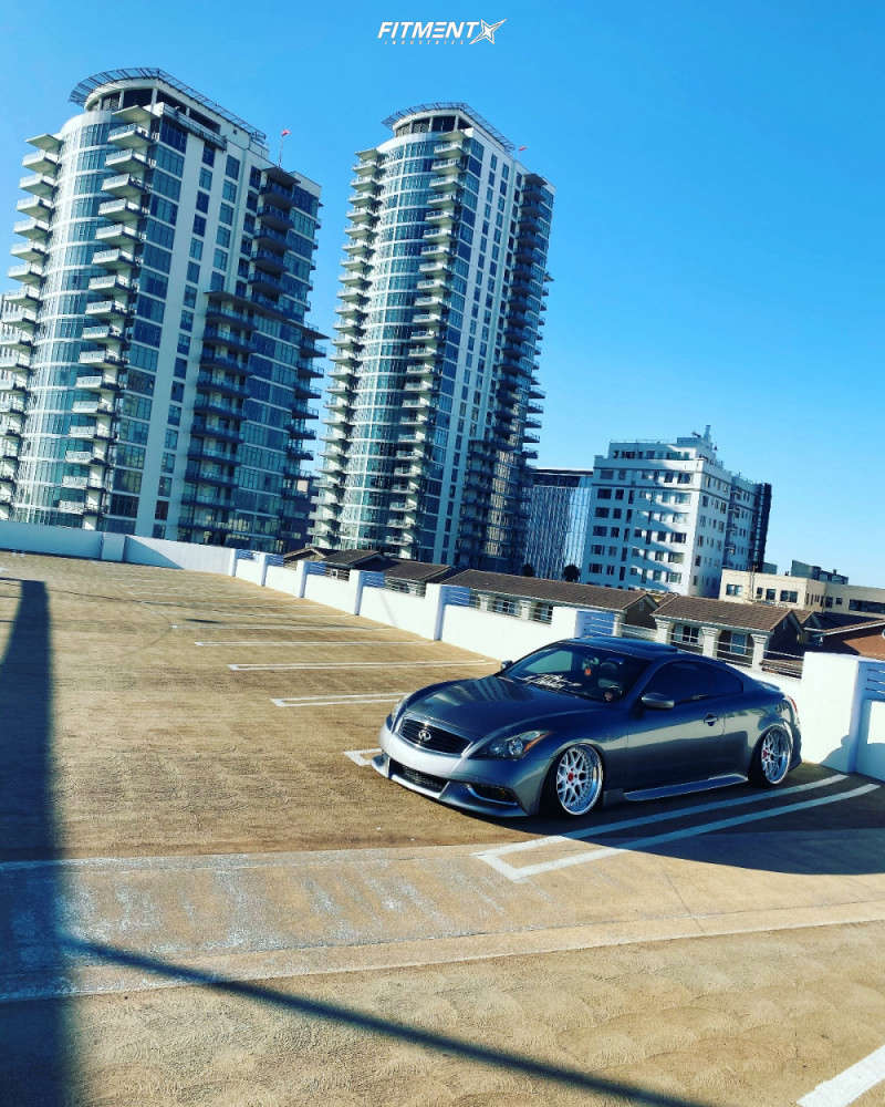2011 INFINITI G37 IPL with 19x10 GMR Gs-5 and Federal 225x35 on Air ...