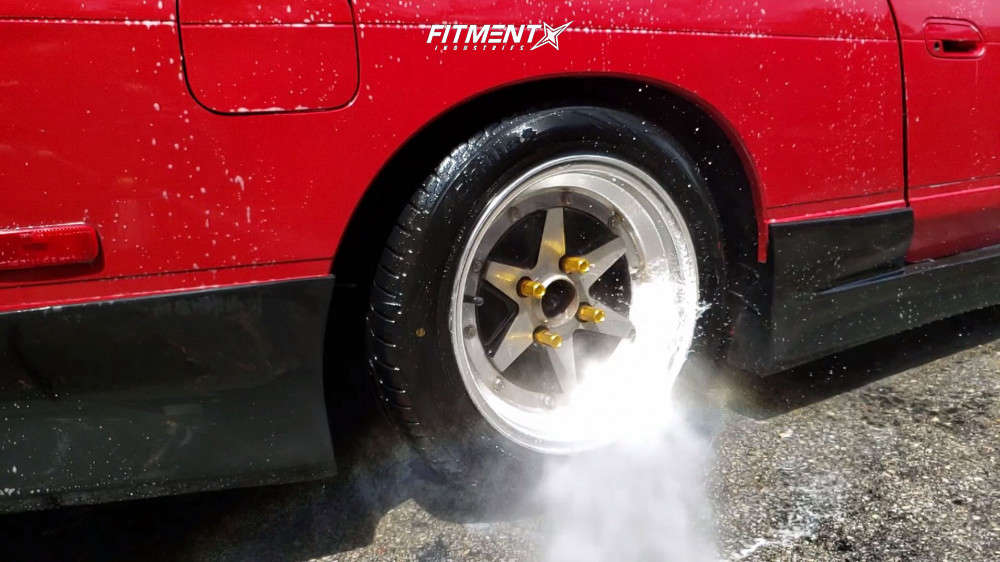 1993 Nissan 240SX Base with 15x7 SSR Longchamp and Falken 205x50 on ...