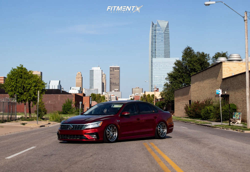 2018 Volkswagen Passat R-Line with 19x10 Vossen Vvs083 and BFGoodrich ...