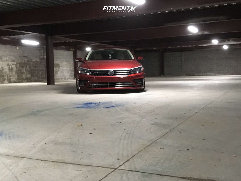 2018 Volkswagen Passat R-Line with 19x10 Vossen Vvs083 and BFGoodrich ...