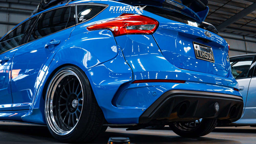 2017 Ford Focus RS with 19x10 SSR Tf1 and Nitto 255x35 on Coilovers ...