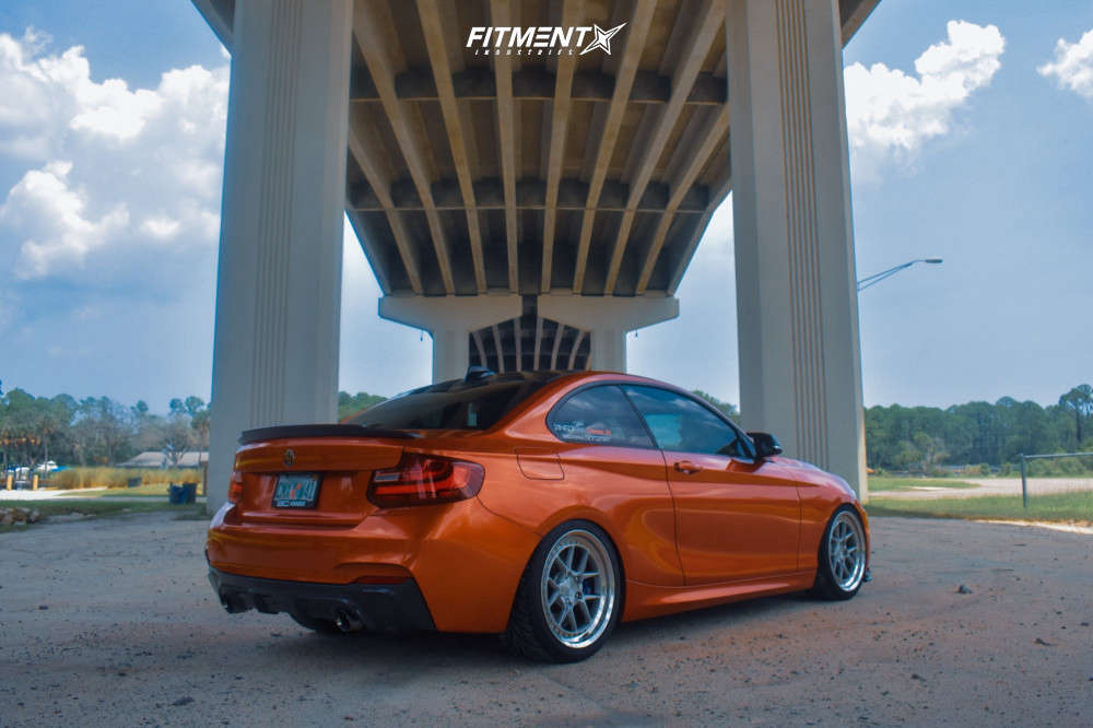 2015 BMW M235i Base with 18x8.5 BC Forged LE52 and Federal 225x40 on ...