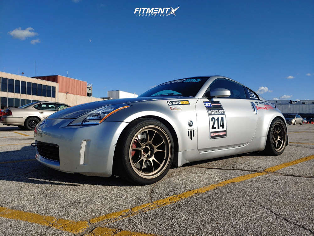 2003 Nissan 350Z Performance with 18x10.5 Ambit Ff4 and Federal 275x35 ...