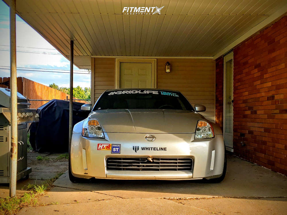 2003 Nissan 350Z Performance with 18x10.5 Ambit Ff4 and Federal 275x35 ...