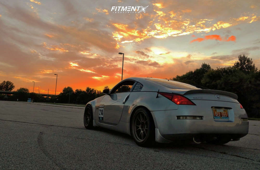 2003 Nissan 350Z Performance with 18x10.5 Ambit Ff4 and Federal 275x35 ...