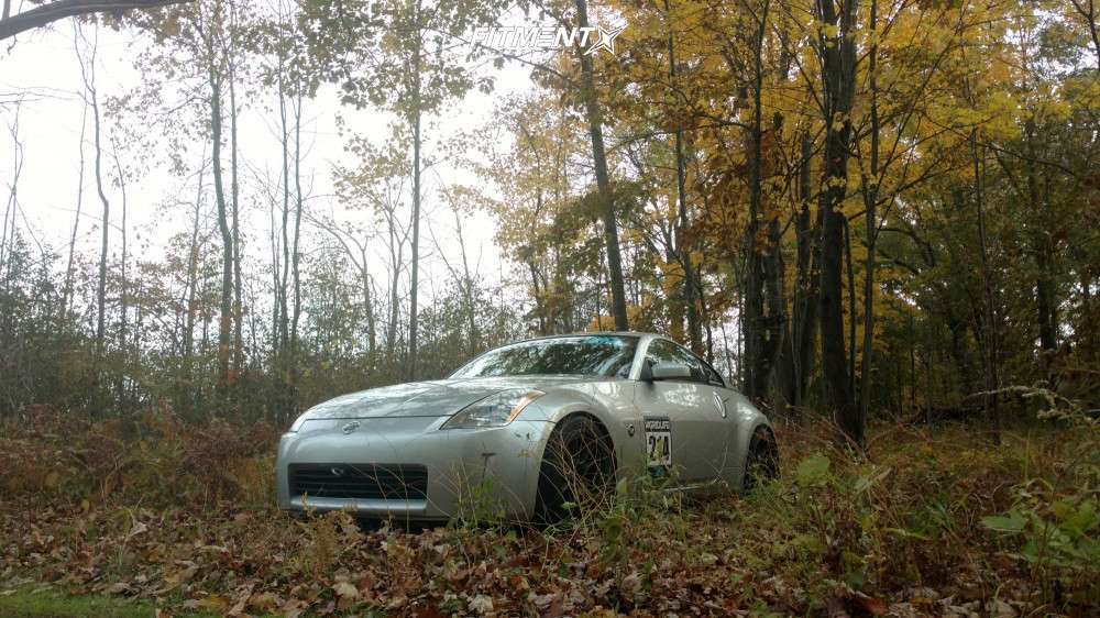 2003 Nissan 350Z Performance with 18x10.5 Ambit Ff4 and Federal 275x35 ...