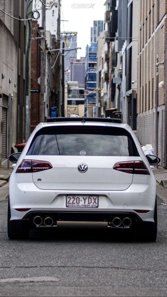 2015 Volkswagen Golf R Base with 19x8.5 OEM Wheels Rotors and Pirelli ...