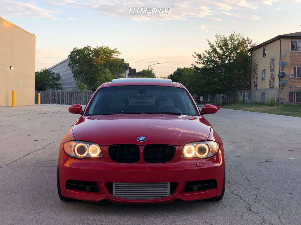2008 BMW 135i Base with 18x9.5 VMR V703 and Federal 265x35 on Coilovers ...