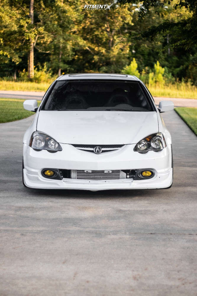 2002 Acura RSX Type-S with 17x8.5 ESR Sr07 and Federal 235x45 on ...