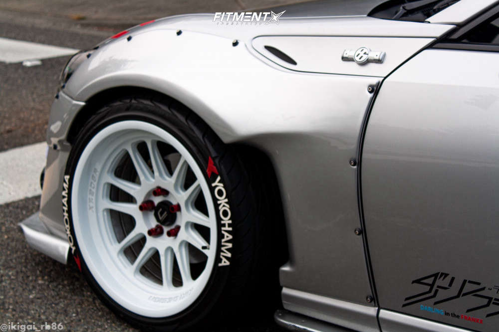 2014 Scion FR-S Base with 18x9.5 Cosmis Racing XT-206R and Yokohama ...
