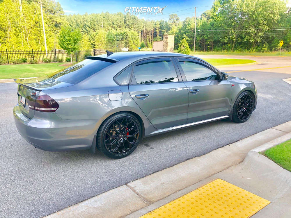2014 Volkswagen Passat Wolfsburg Edition with 20x8.5 Gianelle Monte ...