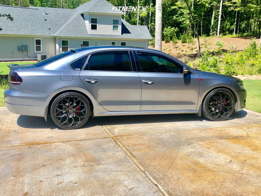 2014 Volkswagen Passat Wolfsburg Edition with 20x8.5 Gianelle Monte ...