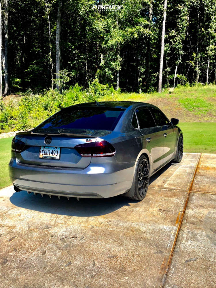 2014 Volkswagen Passat Wolfsburg Edition with 20x8.5 Gianelle Monte ...