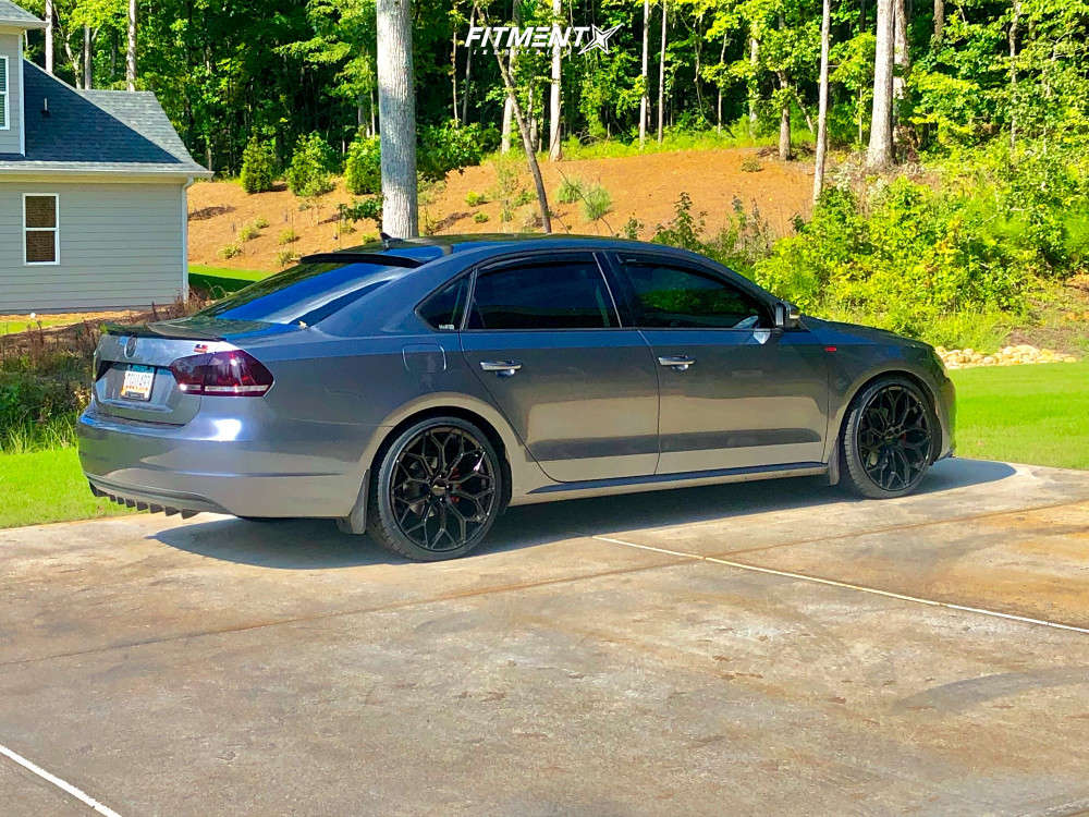 2014 Volkswagen Passat Wolfsburg Edition with 20x8.5 Gianelle Monte ...