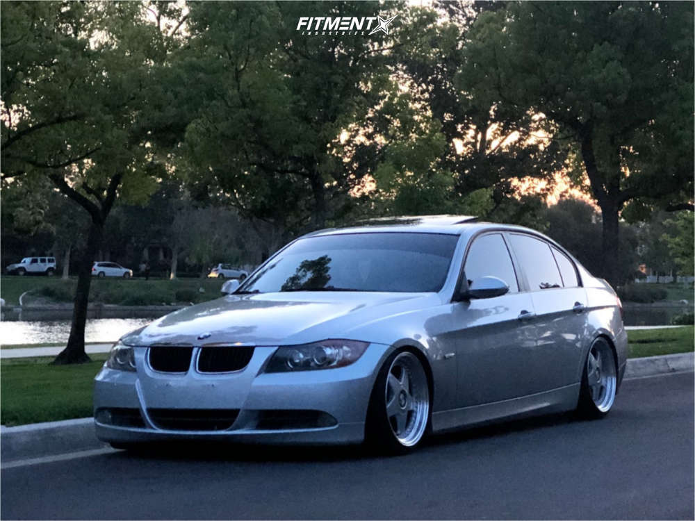 2006 BMW 325i Base with 18x9 Avant Garde M240 and Delinte 215x35 on ...