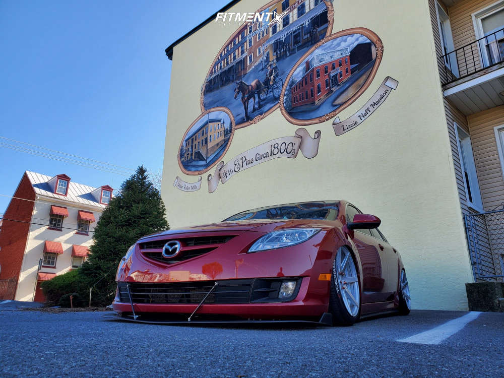 2009 Mazda 6 S with 19x9.5 Rohana Rc7 and Yokohama 235x40 on Air ...