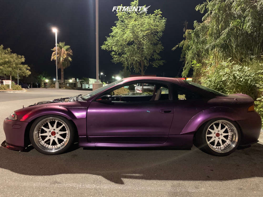 1997 Mitsubishi Eclipse GST with 18x10.5 Avant Garde F221 and Toyo ...