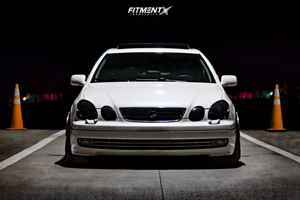 1998 Lexus GS400 Base with 19x10.5 Weds SHOKI and Continental 235x35 on ...