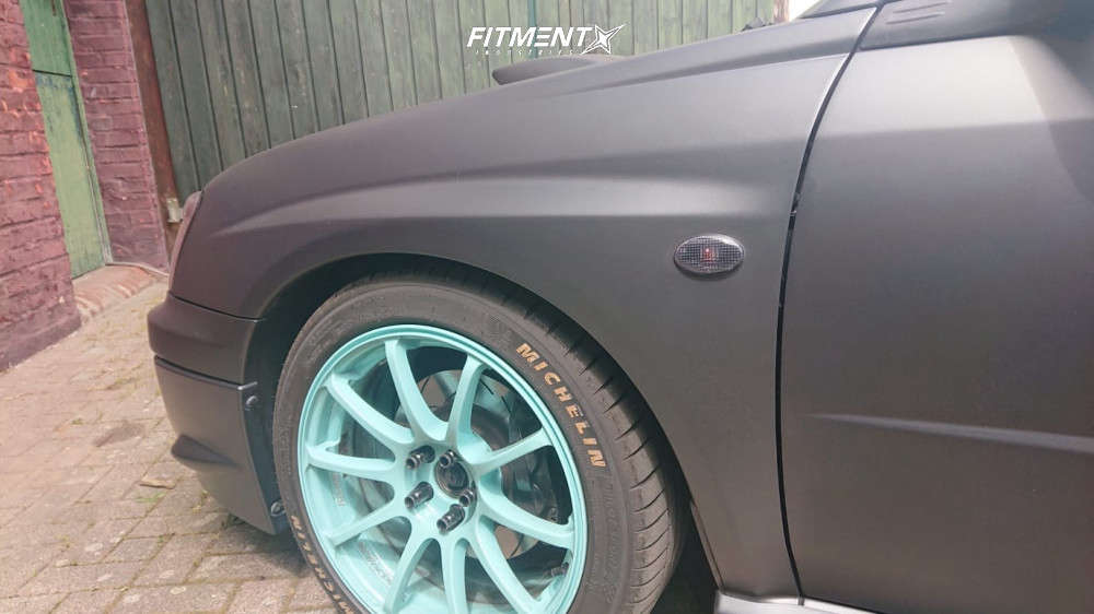 2005 Subaru WRX Base with 17x7.5 Advan Racing RZ and Michelin 225x45 on ...