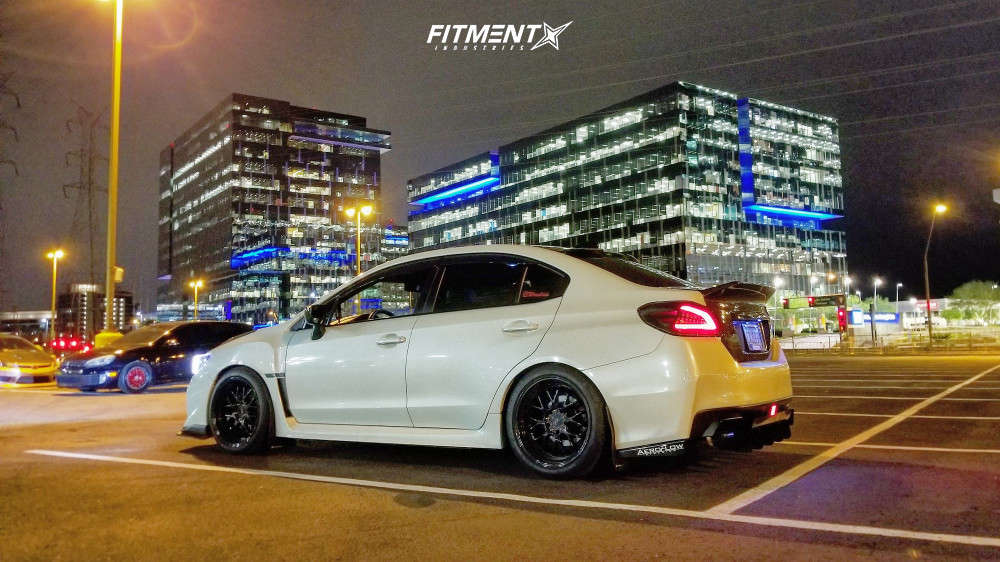 2016 Subaru WRX Limited with 18x9.5 F1R F21 and Barum 245x40 on ...