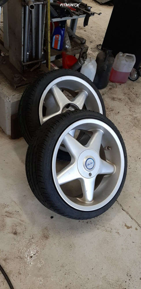 1999 BMW 3 Series Base with 17x8 Powertech BCW and Comforser 195x40 on ...