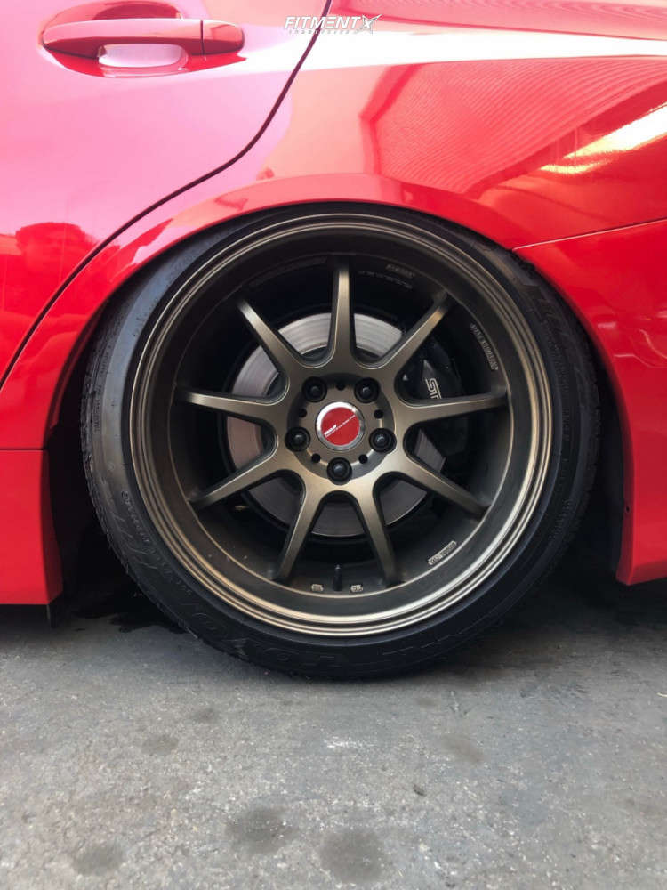 2017 Subaru WRX STI Base with 18x9.5 Work Emotion D9r and Toyo Tires ...